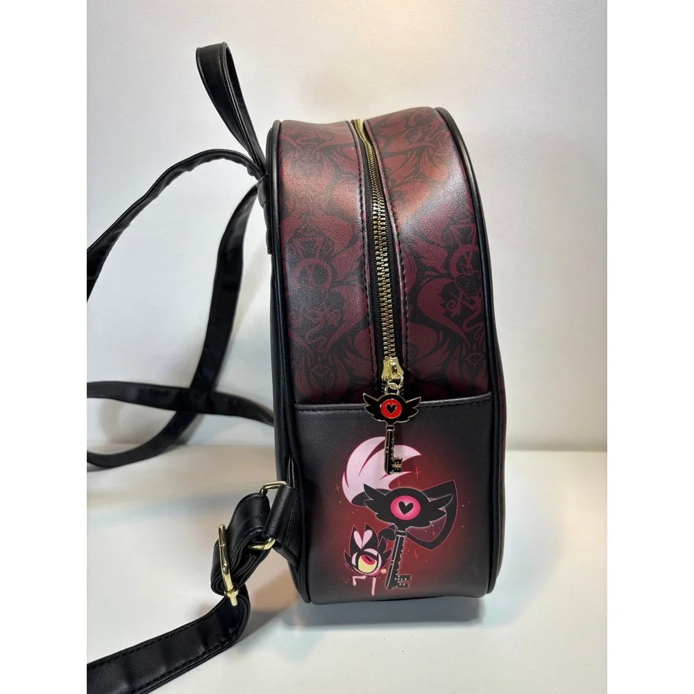 Hot Topic | Bags | Hot Topic Hazbin Hotel Mini Backpack Red Black ...
